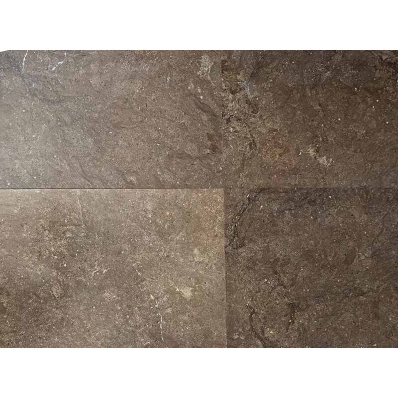 Kesra Dark Brown Limestone 12x24 | Unique Tile & Stone | Shipping