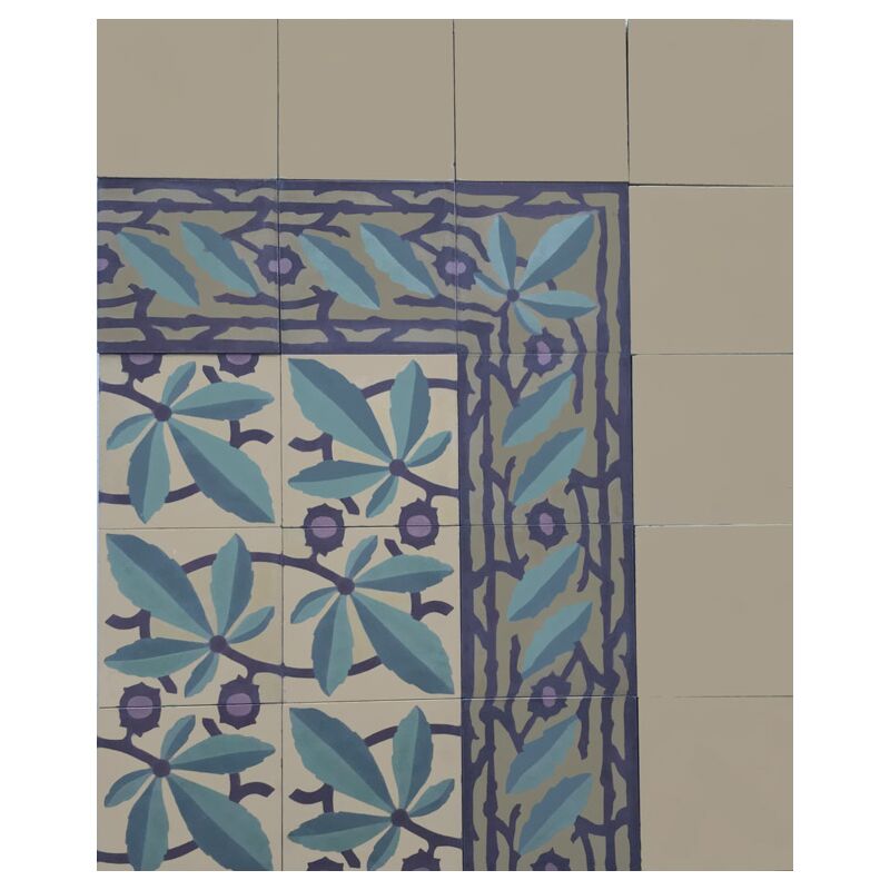 Medina Whispering Vines Cement Tiles | Unique Tile & Stone | Ship