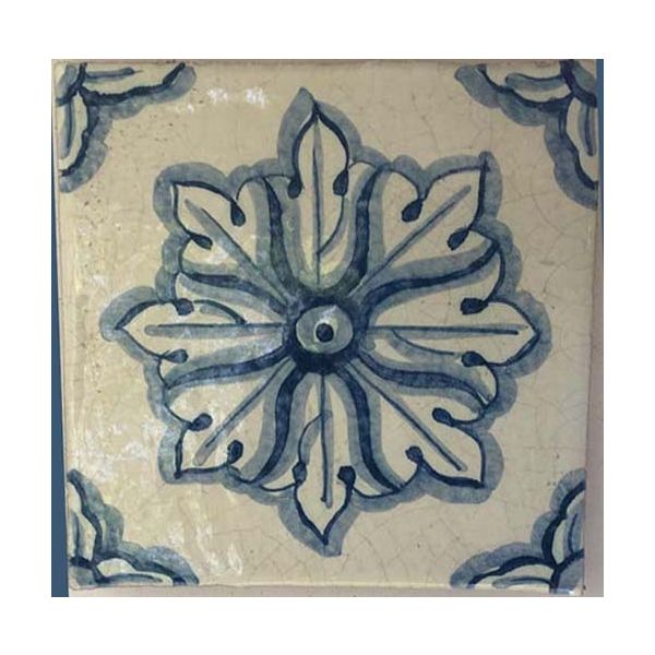 Antique Antiochia (Blue) Terracotta Tile | Unique Tile & Stone