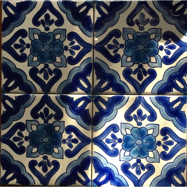 Cancun Blue 4x4 | Unique Tile & Stone | Shipping 1-2 Days | Belti