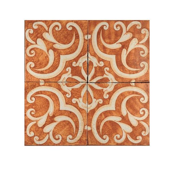 Antique Castel Coral 8x8 Floor Tile | Unique Tile & Stone | Shipp