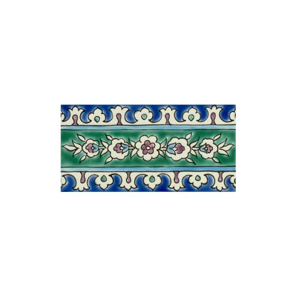 Samarkand Border 4x8 Tile | Unique Tile & Stone | Shipping 1-2 Da