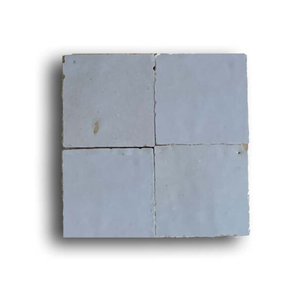 Moroccan Zellige Pale Blue 4x4 | Unique Tile & Stone | Shipping 1