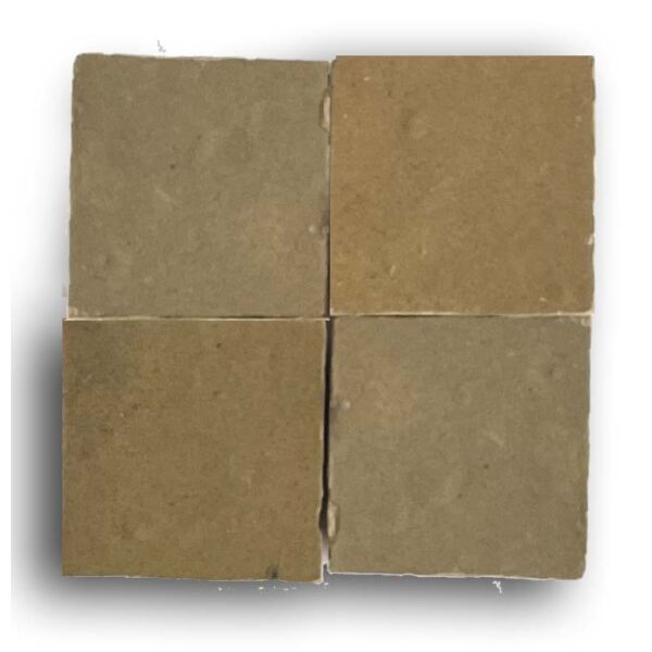 Moroccan Zellige Jaune D'Ore 4x4 | Unique Tile & Stone | Shipping
