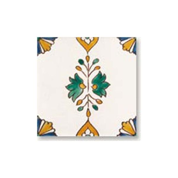Medea 1 Handpainted Ceramic Tile | Unique Tile & Stone | Shipping
